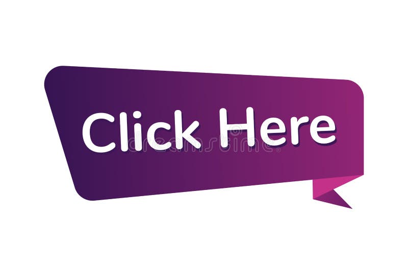 Click Here Image Vector, Click Here Banner Design Stock Vector ...