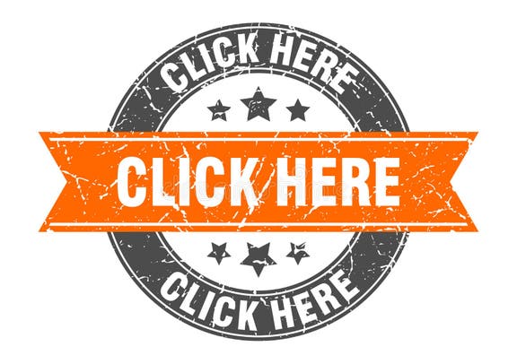 Click here stamp stock vector. Illustration of sign - 162722068