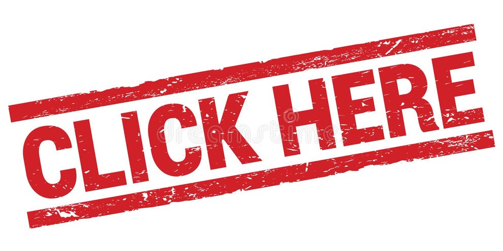 CLICK HERE Text on Red Rectangle Stamp Sign Stock Illustration ...