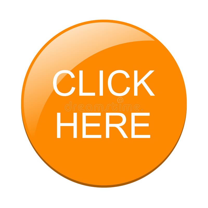 Click Here Orange Icon Square Web Button Stock Illustrations – 1,276 ...