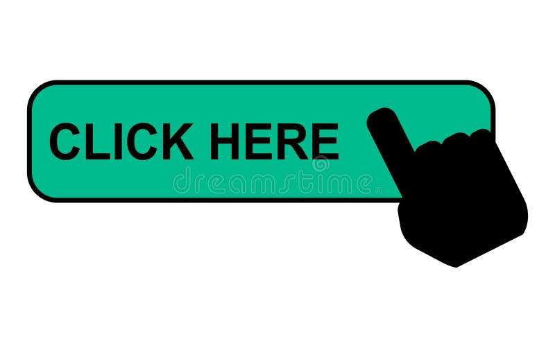 Click Here Web Button, Internet Flat Pointer Design, Press Link Vector ... Click Here Web Button, Internet Flat Pointer Design, Press Link Vector ...