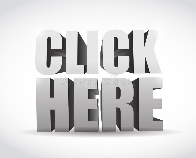 Click here signs stock vector. Illustration of engine - 19223261