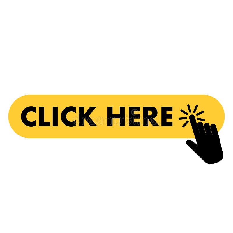 Hand Clicking Vector Icons Set. Click Finger Pointer Illustration ...