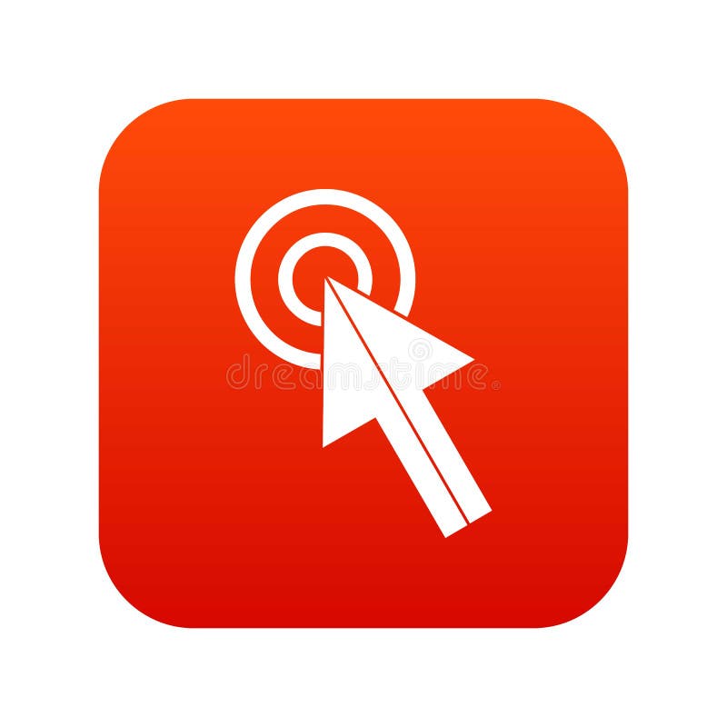 Click Icon Red Stock Illustrations – 16,796 Click Icon Red Stock ...
