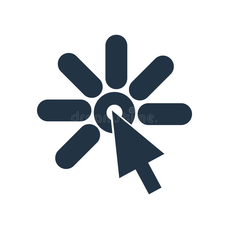 Hand Click White Transparent Stock Illustrations – 930 Hand Click White ...