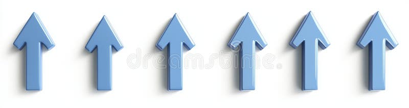 Click Mouse Concept - 3D Render Illustration with Blue Cursor Arrow ...