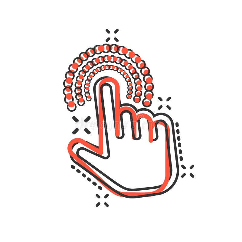 Click Cartoon Button Stock Illustrations – 7,291 Click Cartoon Button ...