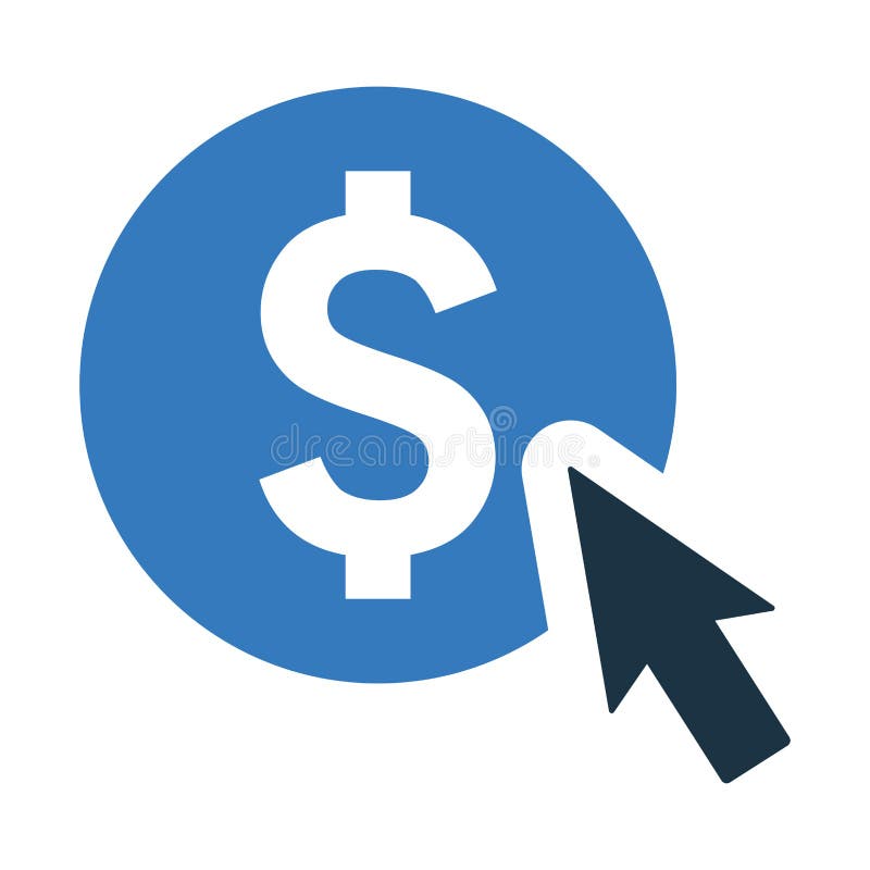 Click, Payment Icon. Simple Editable Vector Illustration Stock Vector ...