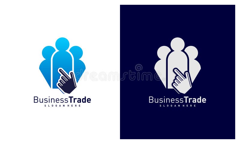 Click People Logo Design Vector, Colorful People Logo Design Template ...