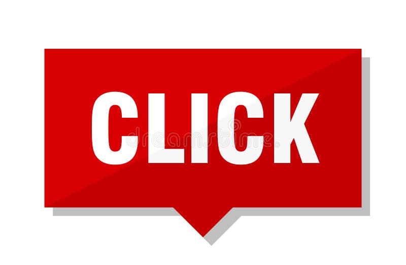 Click price tag stock vector. Illustration of seal, vector - 118866770