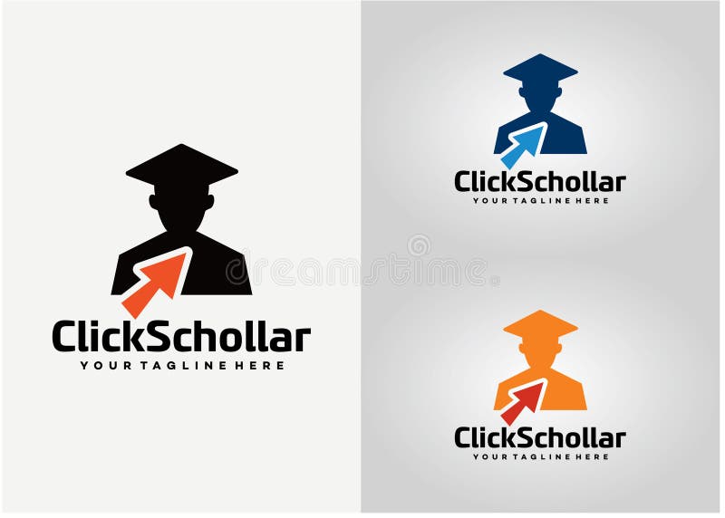 Click School Logo Design Template Stock Vector - Illustration of ...