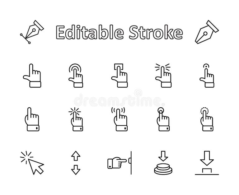 Hand Cursor Vector Mouse Stock Illustrations – 22,893 Hand Cursor Vector Mouse Stock ...