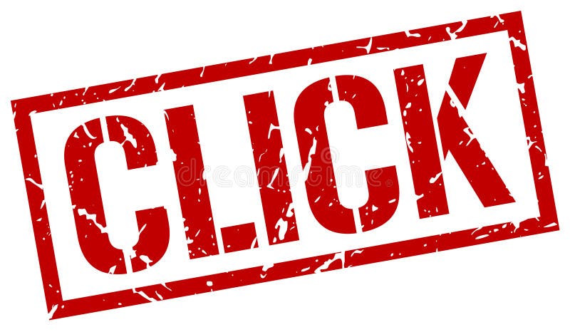 Click stamp stock vector. Illustration of vintage, grungy - 122021232