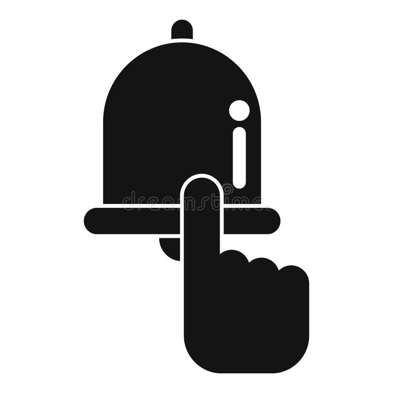 Click Subscribe Button Icon in Flat Style Stock Vector - Illustration ...