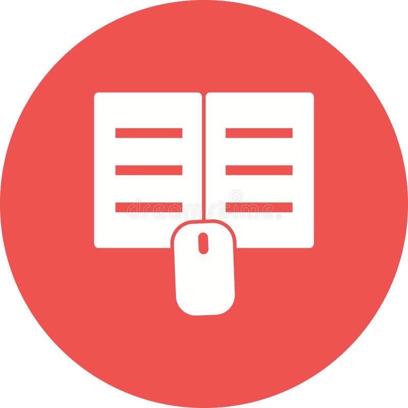 Click on Textbook stock vector. Illustration of download - 79140050