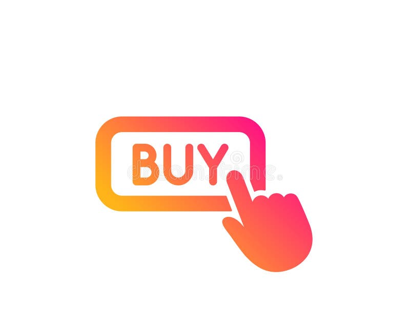 Click To Buy Icon. Online Shopping Sign. Vector Stock Vector ...