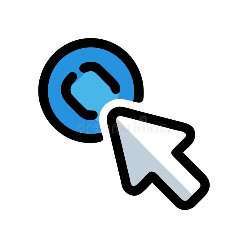 Click To Call Icon for Contacting Stock Vector - Illustration of ...