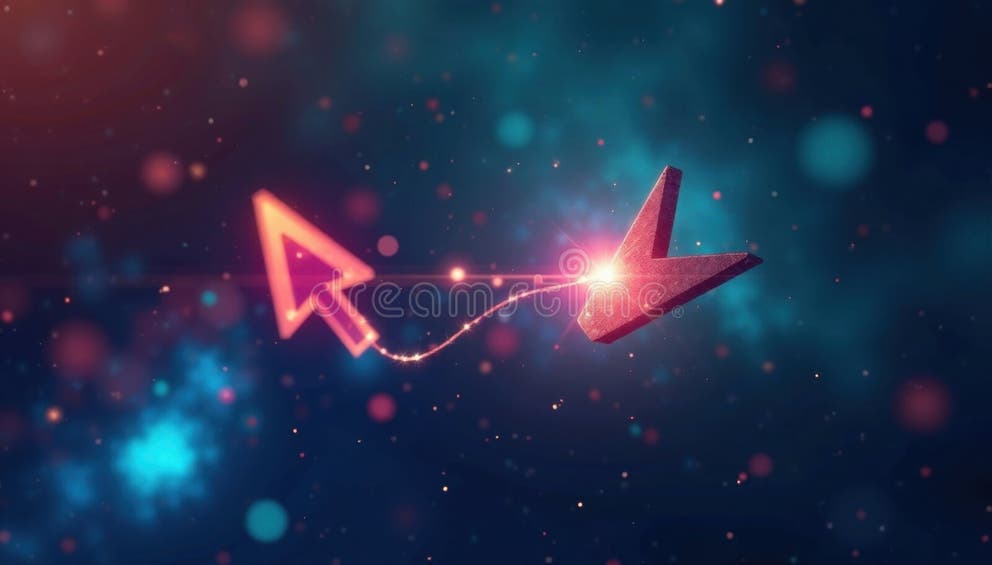 Clickable Arrow Pointing To a Website Icon, Icon, Website Stock ...