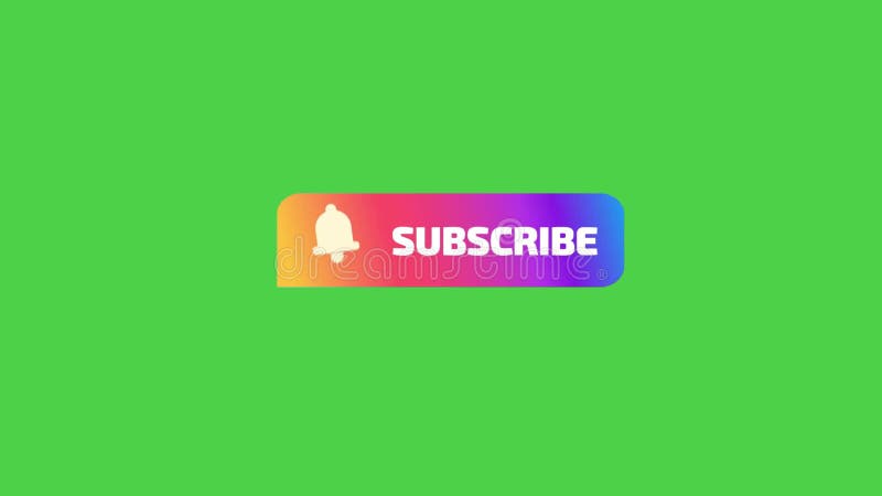 3d Subscribe Button for YouTube. Subscribe Button Youtube. Stock ...