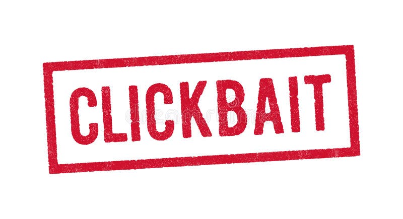 Clickbait Text Stock Illustrations – 19 Clickbait Text Stock ...