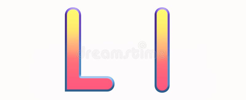 Clicker Font Fonts Gradient Sans Serif Alphabet Letters Calligraphy ...