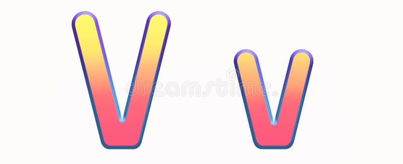 Clicker Font Fonts Gradient Sans Serif Alphabet Letters Calligraphy ...