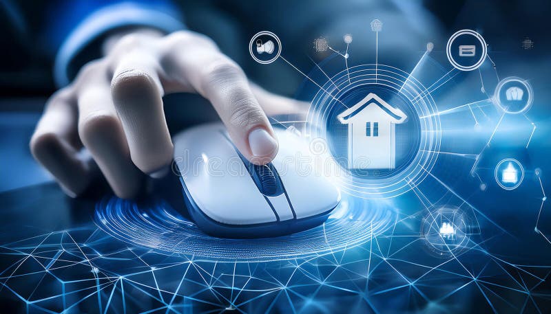 Clicking and Digital Interaction, Featuring Elements Like Computer Mice ...