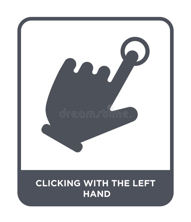 Hand Up Icon in Trendy Design Style. Hand Up Icon Isolated on White ...