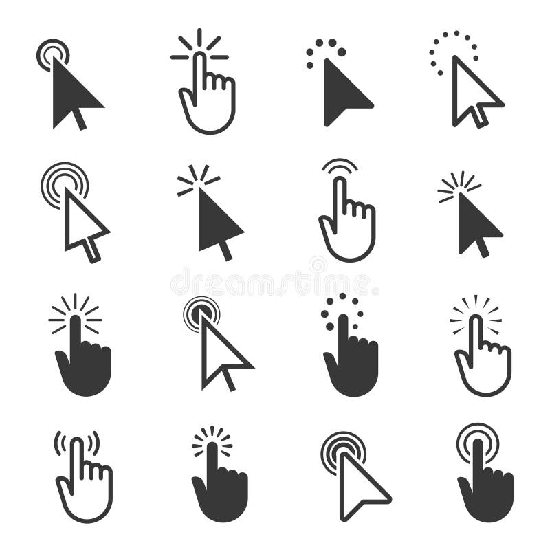 Clicking Mouse Cartoon Stock Illustrations – 1,817 Clicking Mouse ...