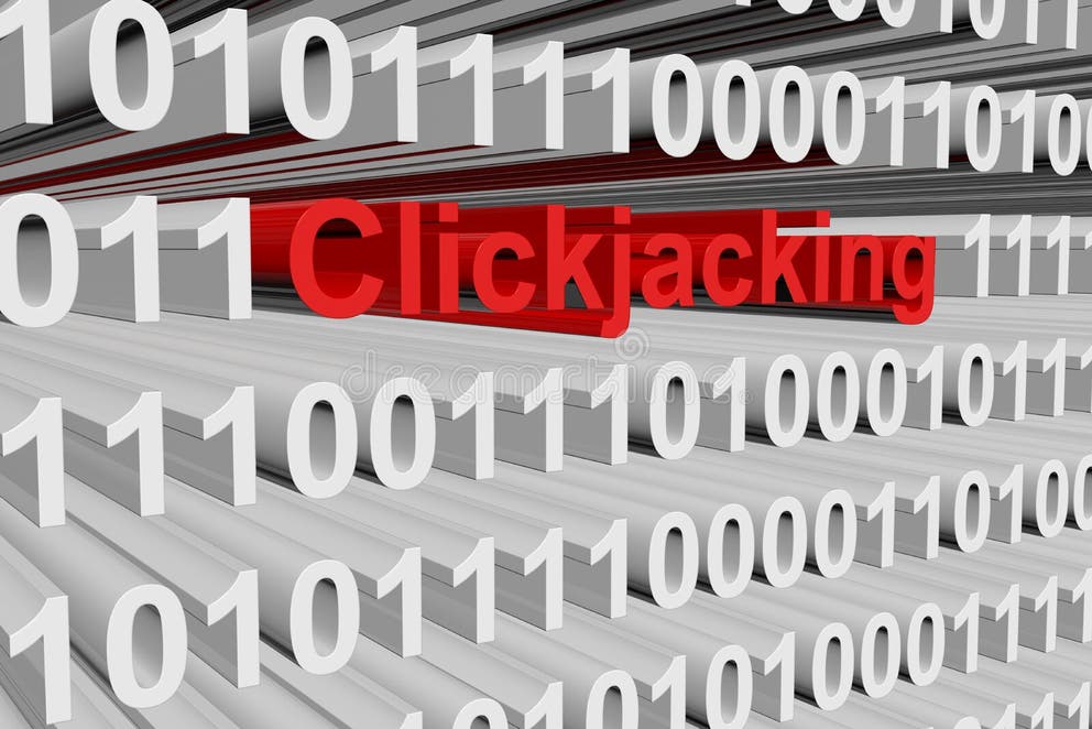 Clickjacking stock illustration. Illustration of technology - 89815800