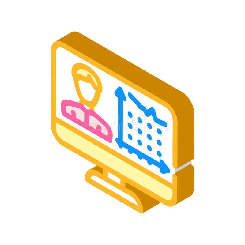 Client Activity Analysis Kyc Isometric Icon Vector Illustration Stock ...