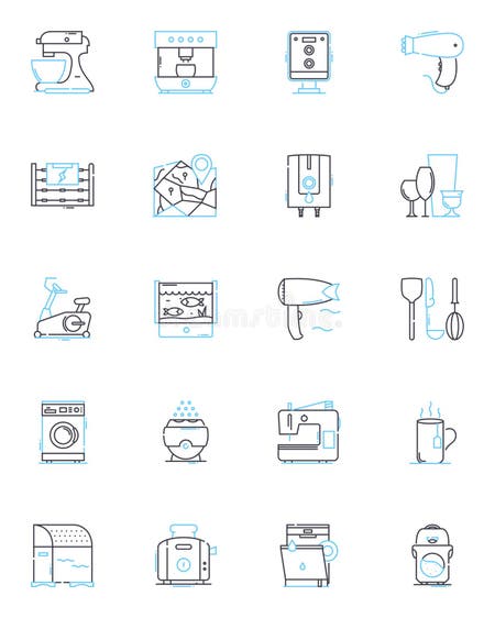 Client Appreciation Linear Icons Set. Gratitude, Recognition ...