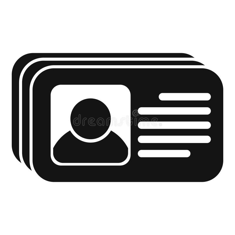 Client Data Icon Outline Vector. Customer Account Stock Vector ...