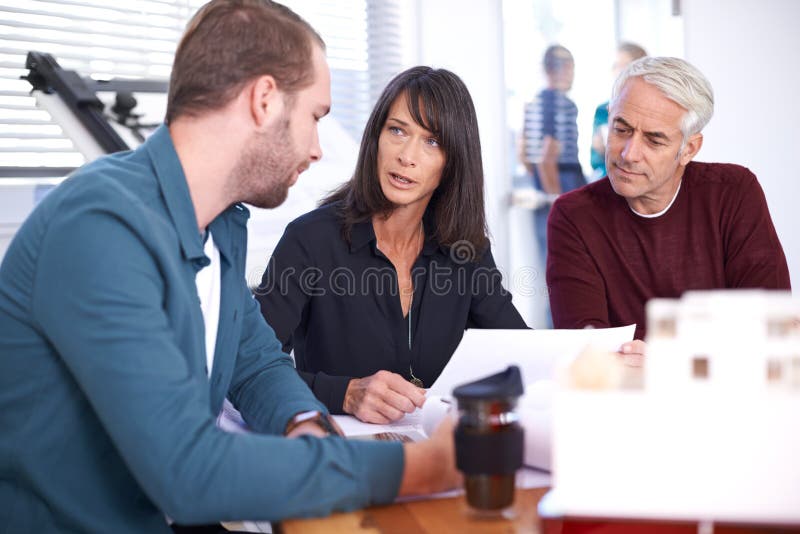 The Client Comes First. Three Architects Working on a New Building ...