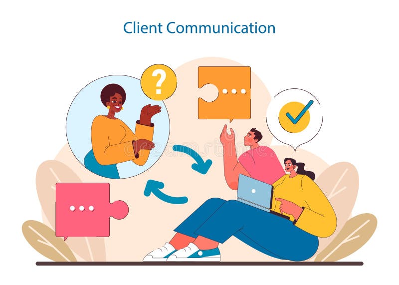 Client Communication in it Project Management. Demonstrates Active ...