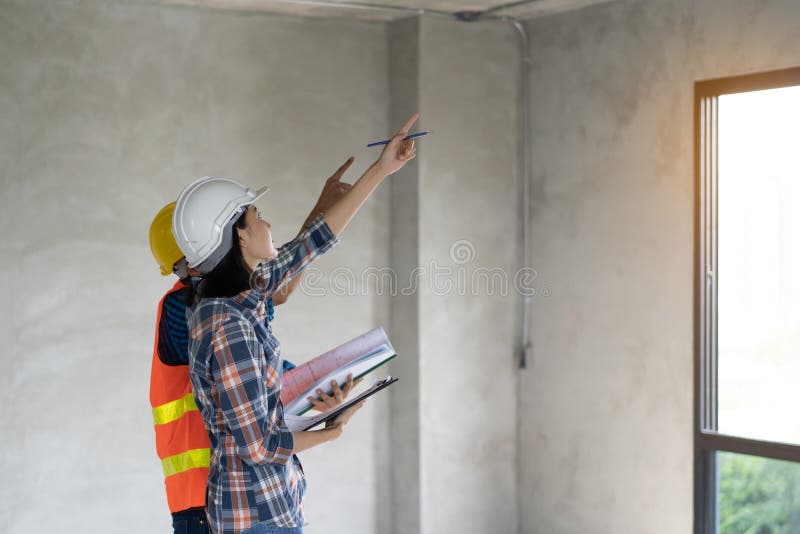 Client and contractor stock photo. Image of contractor - 96233808