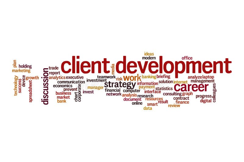 Development Word Cloud on Grey Background Stock Photo - Image of design ...