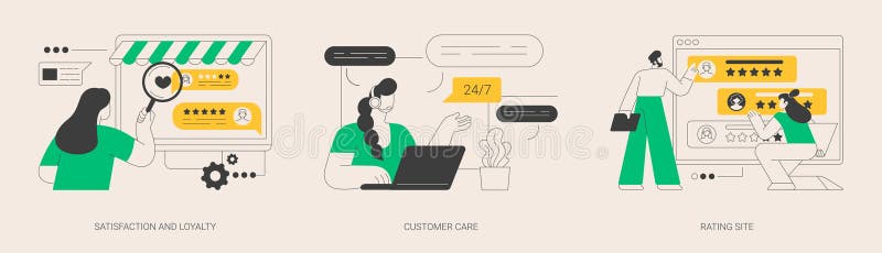 Client Feedback Tracking Abstract Concept Vector Illustrations. Stock ...