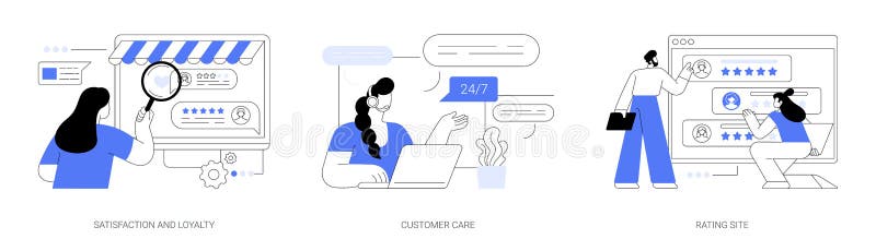 Client Feedback Tracking Abstract Concept Vector Illustrations. Stock ...