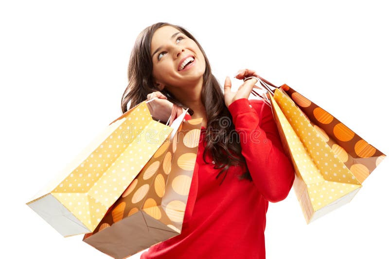 Client heureux photo stock. Image du positivité, moderne - 33833710