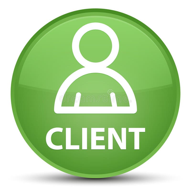 Client (member Icon) Special Soft Green Round Button Stock Illustration ... Client (member Icon) Special Soft Green Round Button Stock Illustration ...