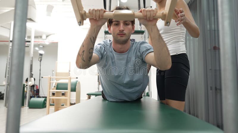 697 Pilates Bar Exercise Stock Photos - Free & Royalty-Free Stock ...