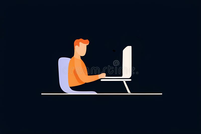 Client Presentation Preparation with Visual Aids Stock Illustration ...