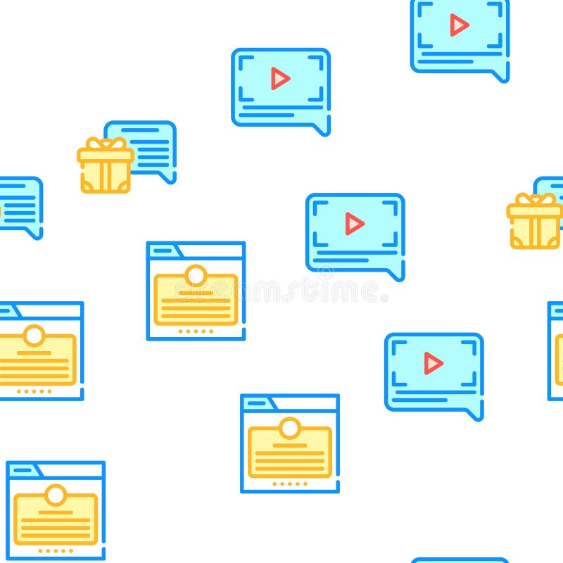 Client Review Feedback Collection Icons Set Vector Stock Vector ...