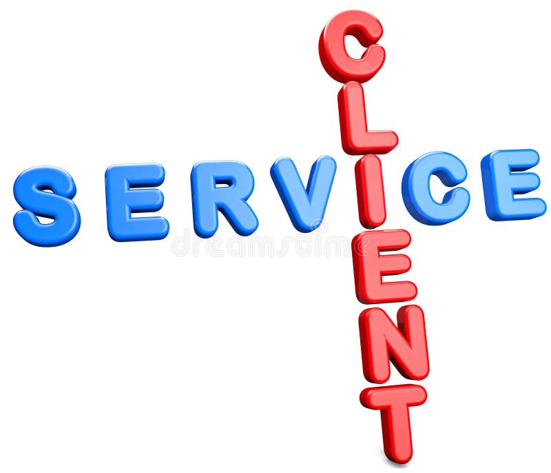 Client Service stock illustration. Illustration of business - 47000794