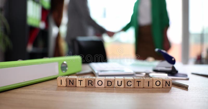 Client Shaking Hands with Insurance Agent or Partner in Office Text ...