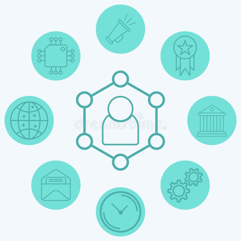 Client Vector Icon Sign Symbol Stock Vector - Illustration of male ...