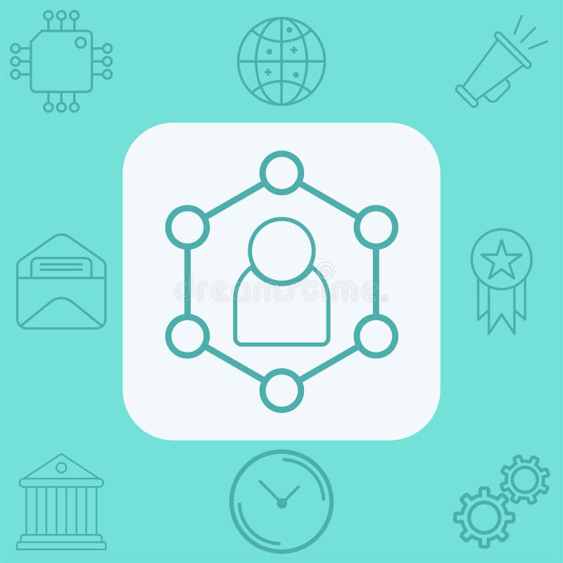 Client Vector Icon Sign Symbol Stock Vector - Illustration of male ...