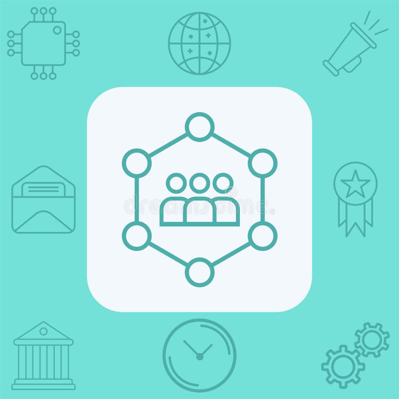 Client Vector Icon Sign Symbol Stock Illustration - Illustration of ...