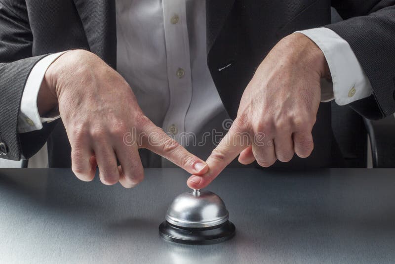 Cliente Exigente En Empresa De Servicios Imagen de archivo - Imagen de ...